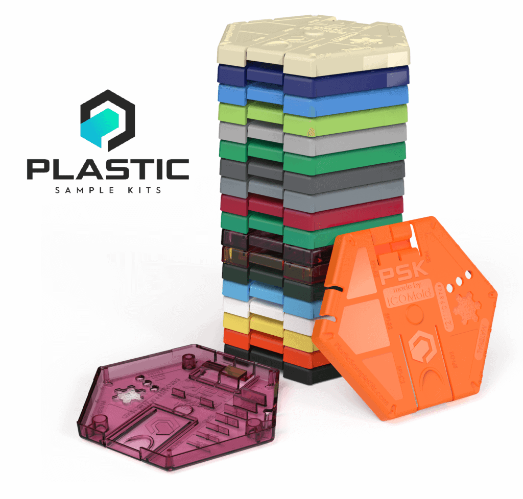 sample kit stack w PSK logo - ICOMold®