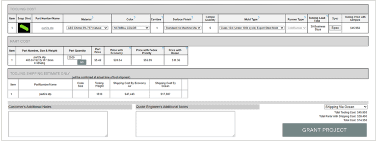 Plastic Injection Mold Quotes (30 Second Quotes) | ICOMold®